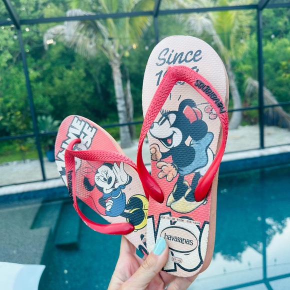 Havaianas | Shoes | Mickey Mouse Flip Flops By Havaianas Disney Size 1 ...
